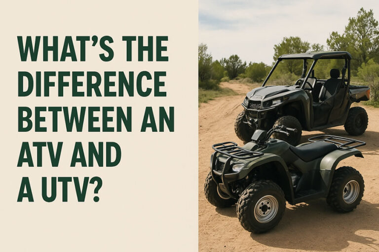 ATV vs. UTV: What’s the Difference? - WANYUMOTO